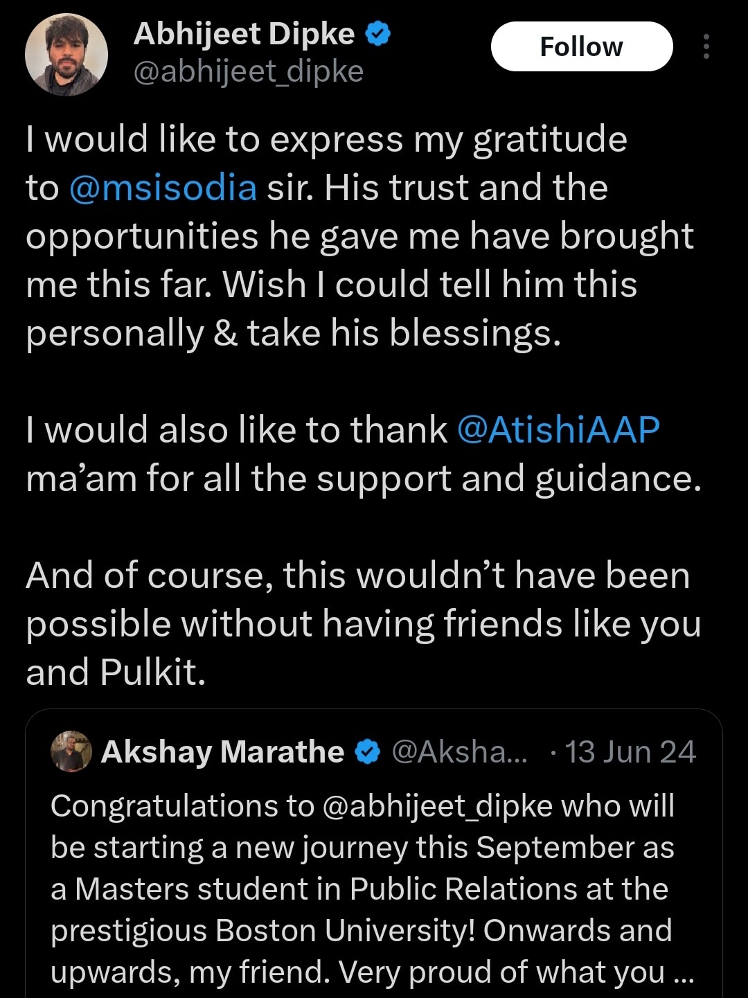 Meet Abhijeet Dipke, the former AAP social media worker who founded ...