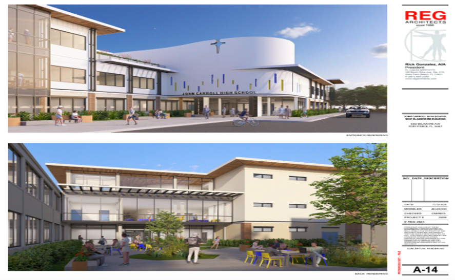 John Carroll High School gets approval for new campus building