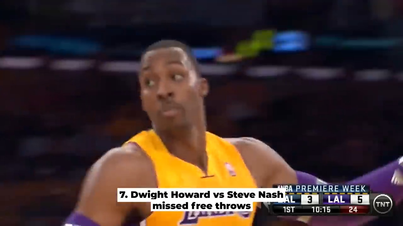 Steve Nash played 18 years - Dwight Howard out-bricked him in one ...