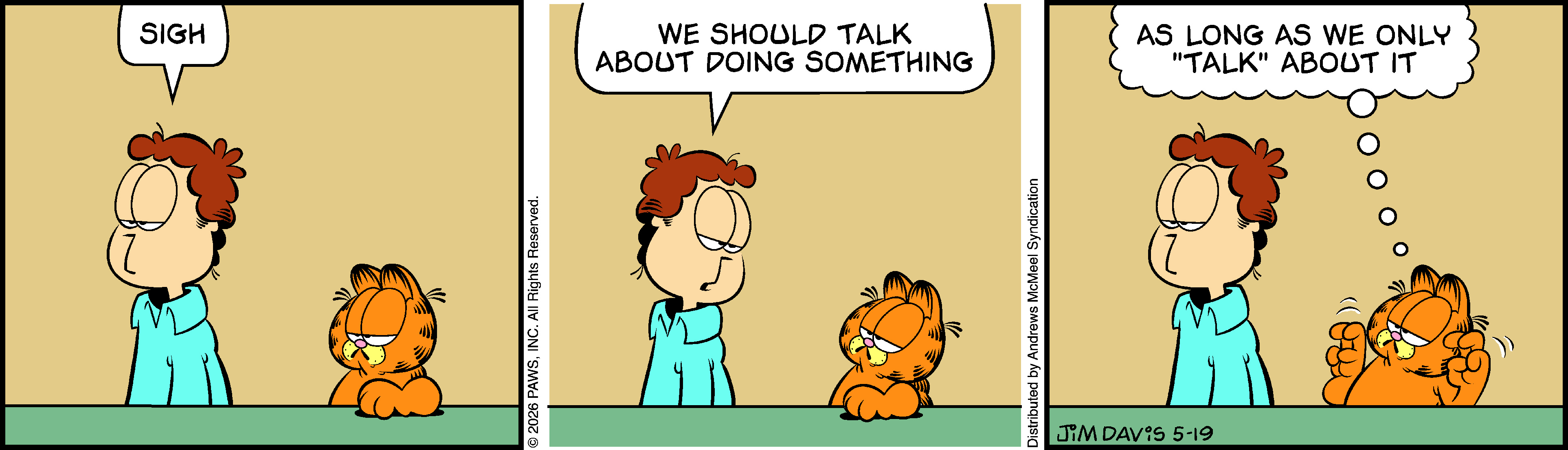 Garfield by Jim Davis