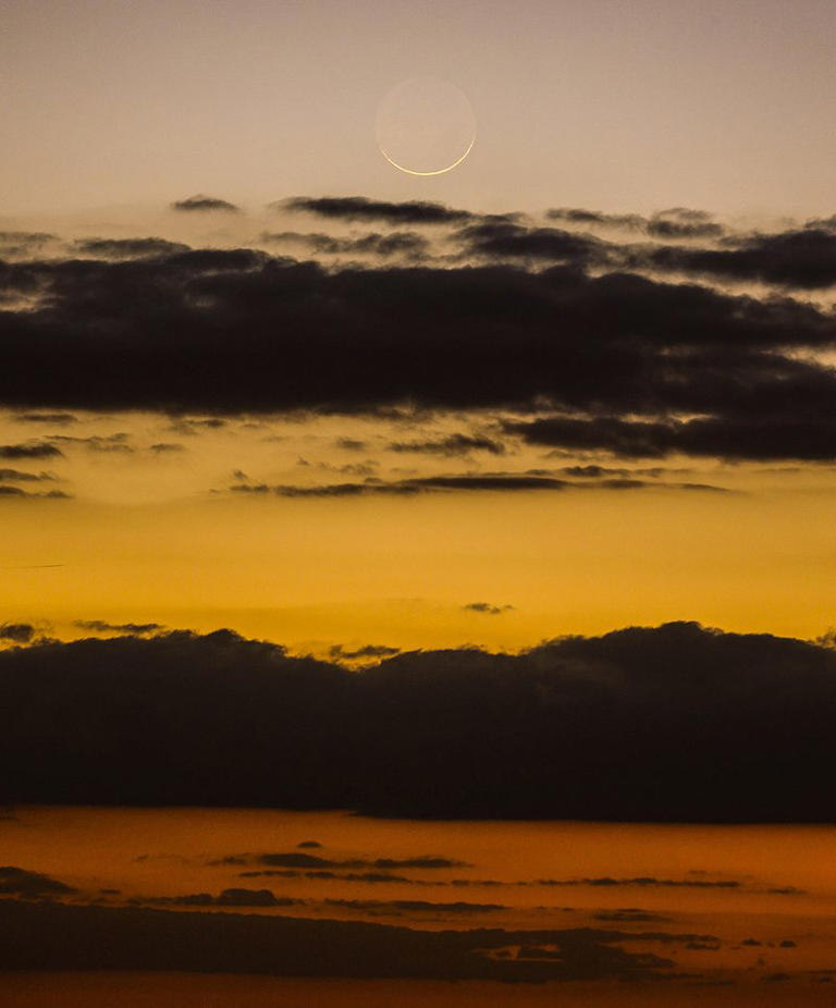 Tonight it's Jupiter's turn to meet the crescent moon, with Venus low ...