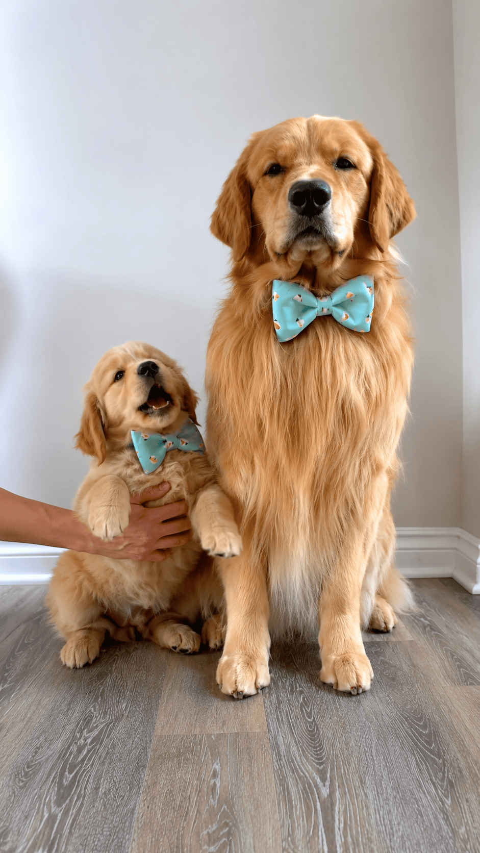 My Dog Tried Photoshooting With a Puppy