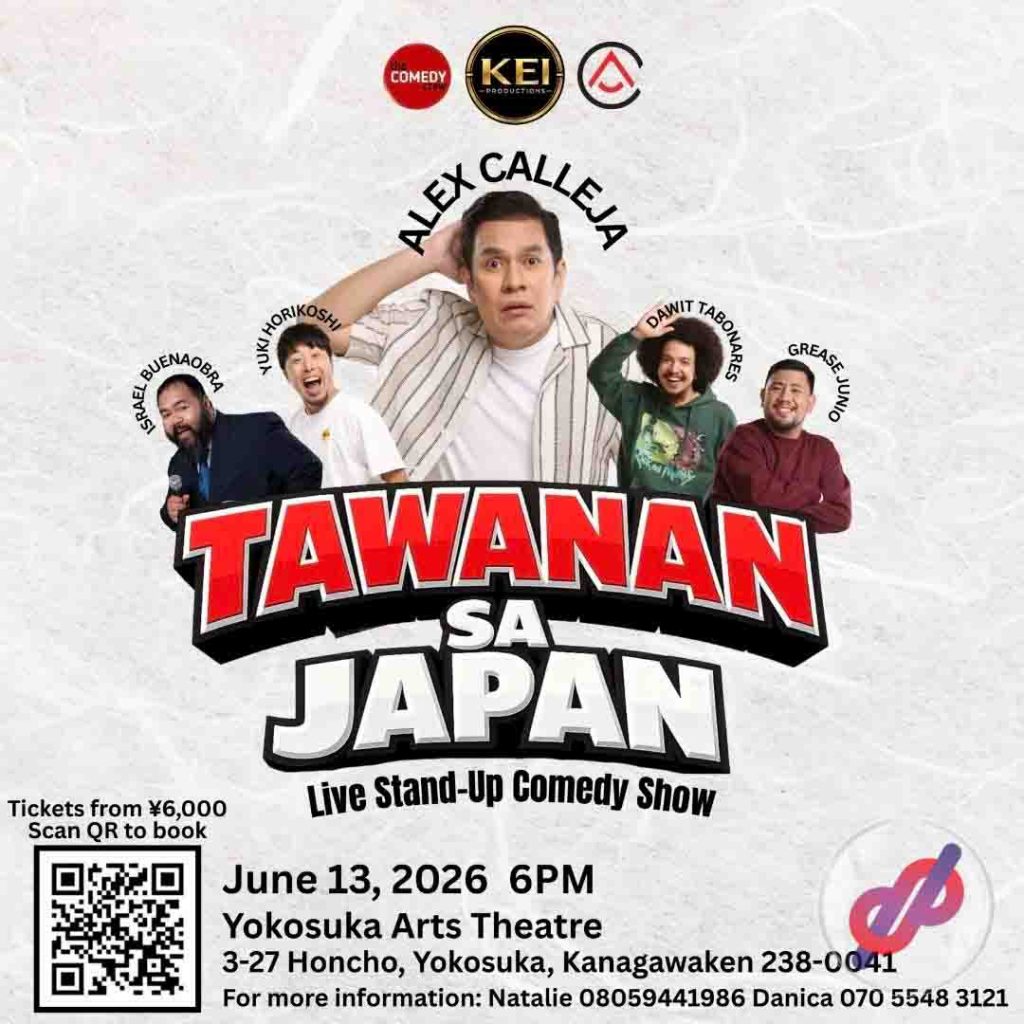 Alex Calleja to bring signature brand of comedy to Japan