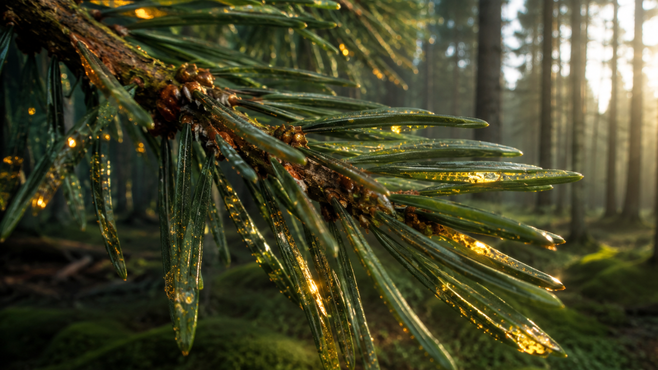 Gold growing on leaves? Scientists uncovered a strange forest ...
