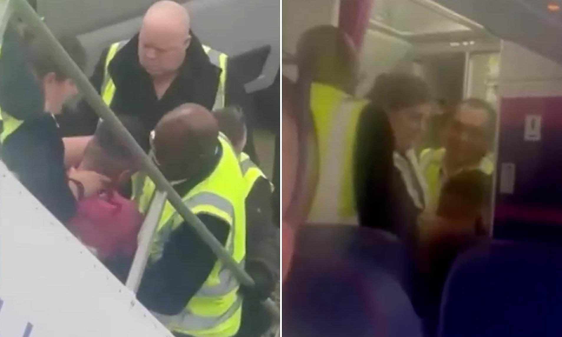 Sex criminal spits on British families as he is deported from UK on ...