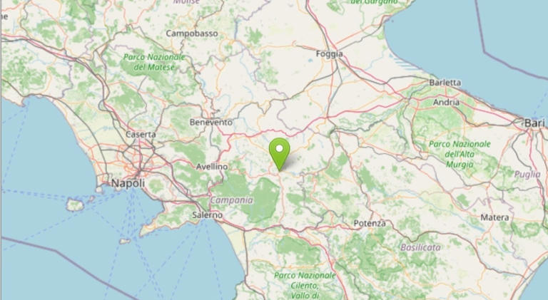 Terremoto in Irpinia, lieve scossa nella notte a Lioni