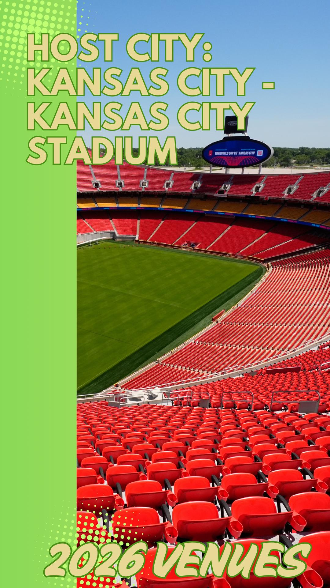 Kansas City, Kansas City stadium - 2026 FIFA World Cup stadiums