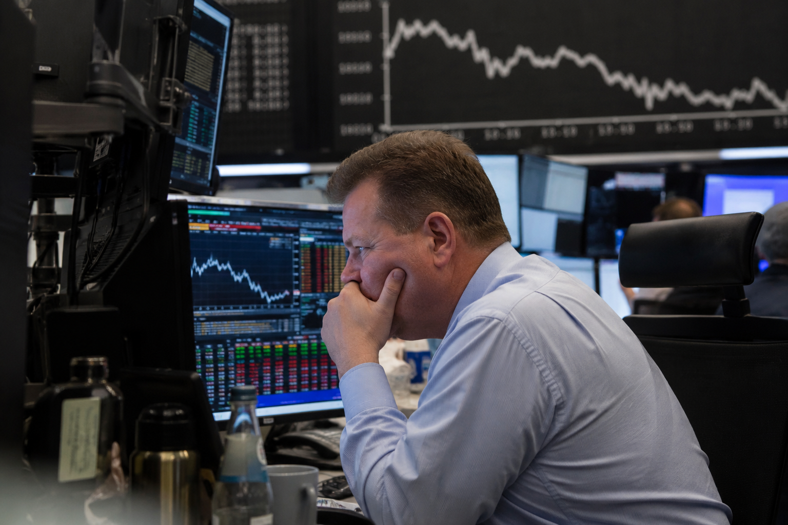 European markets fall as investors assess inflation and geopolitical risks