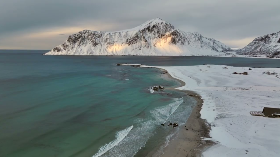 Drone tour of Lofoten Islands