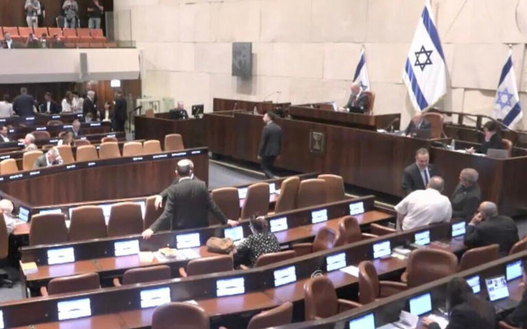 MKs advance bill to dissolve Knesset and potentially trigger elections ...