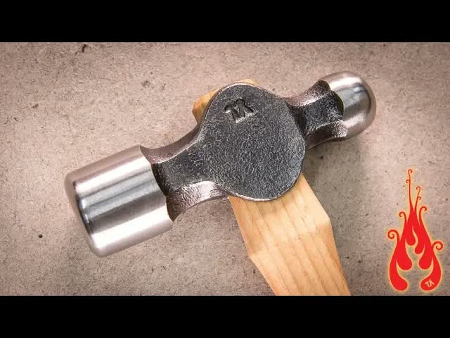 This hammer started as raw steel – watch it take shape