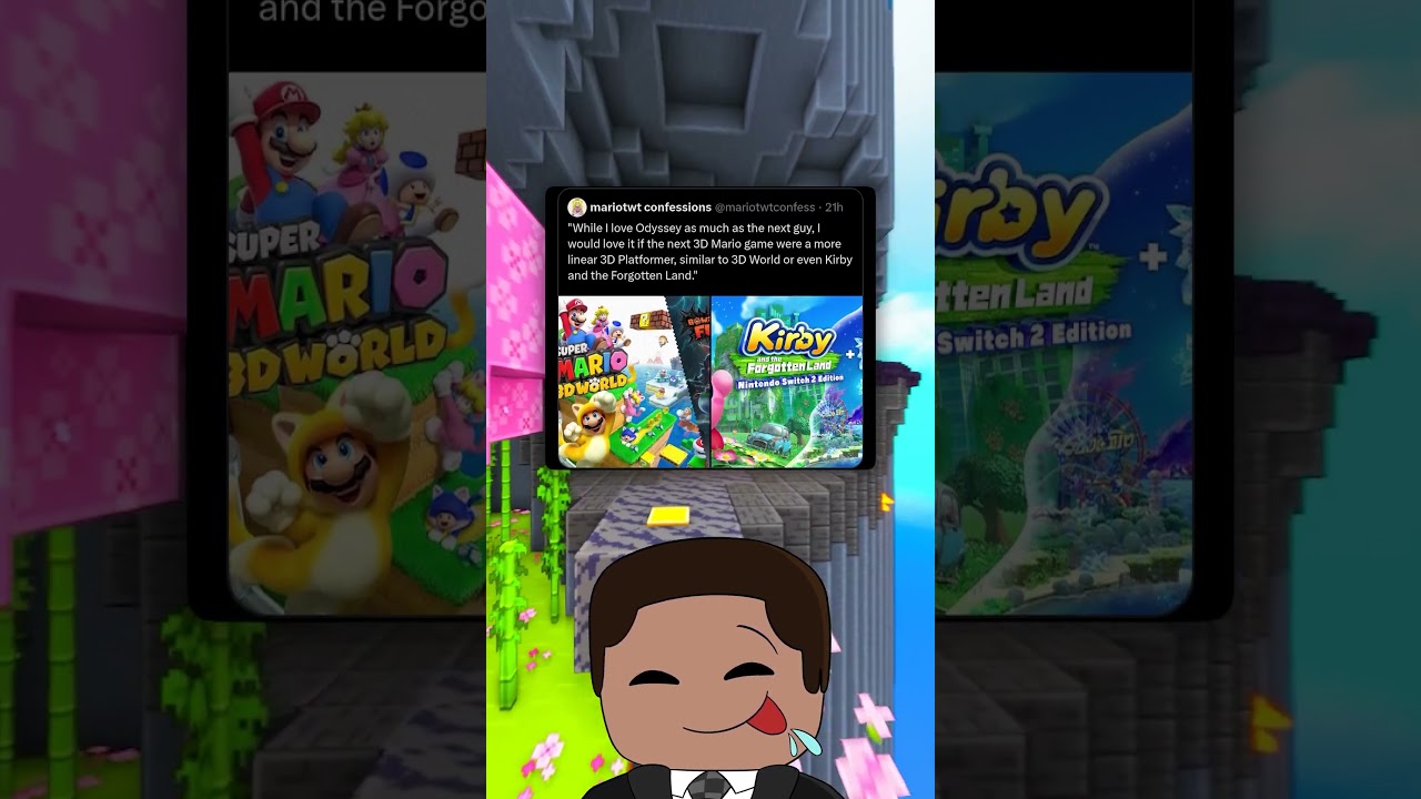Mario linear 3D platformer!