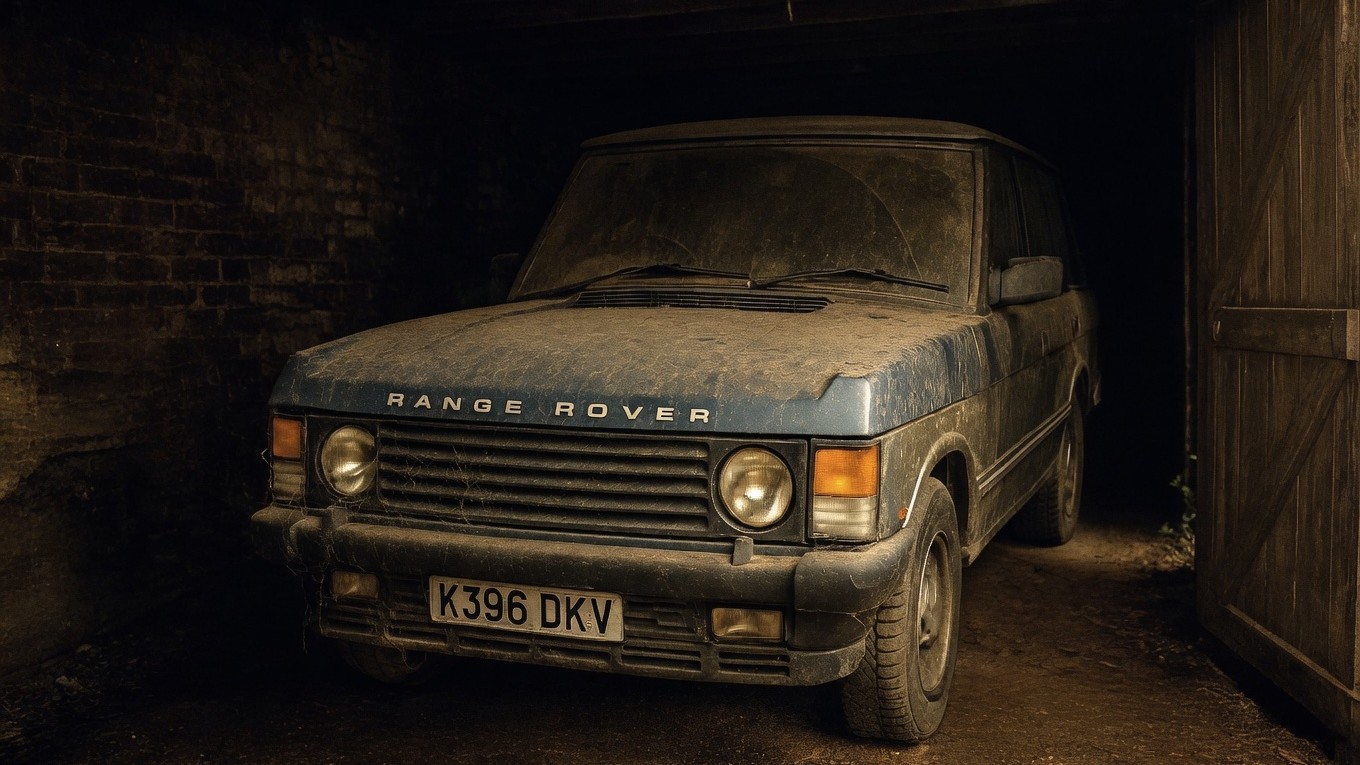 A Range Rover Classic finally moves again after 10 years