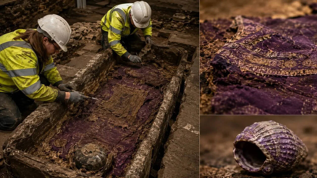 1,700-year-old Roman tombs reveal a dye worth more than gold inside ...
