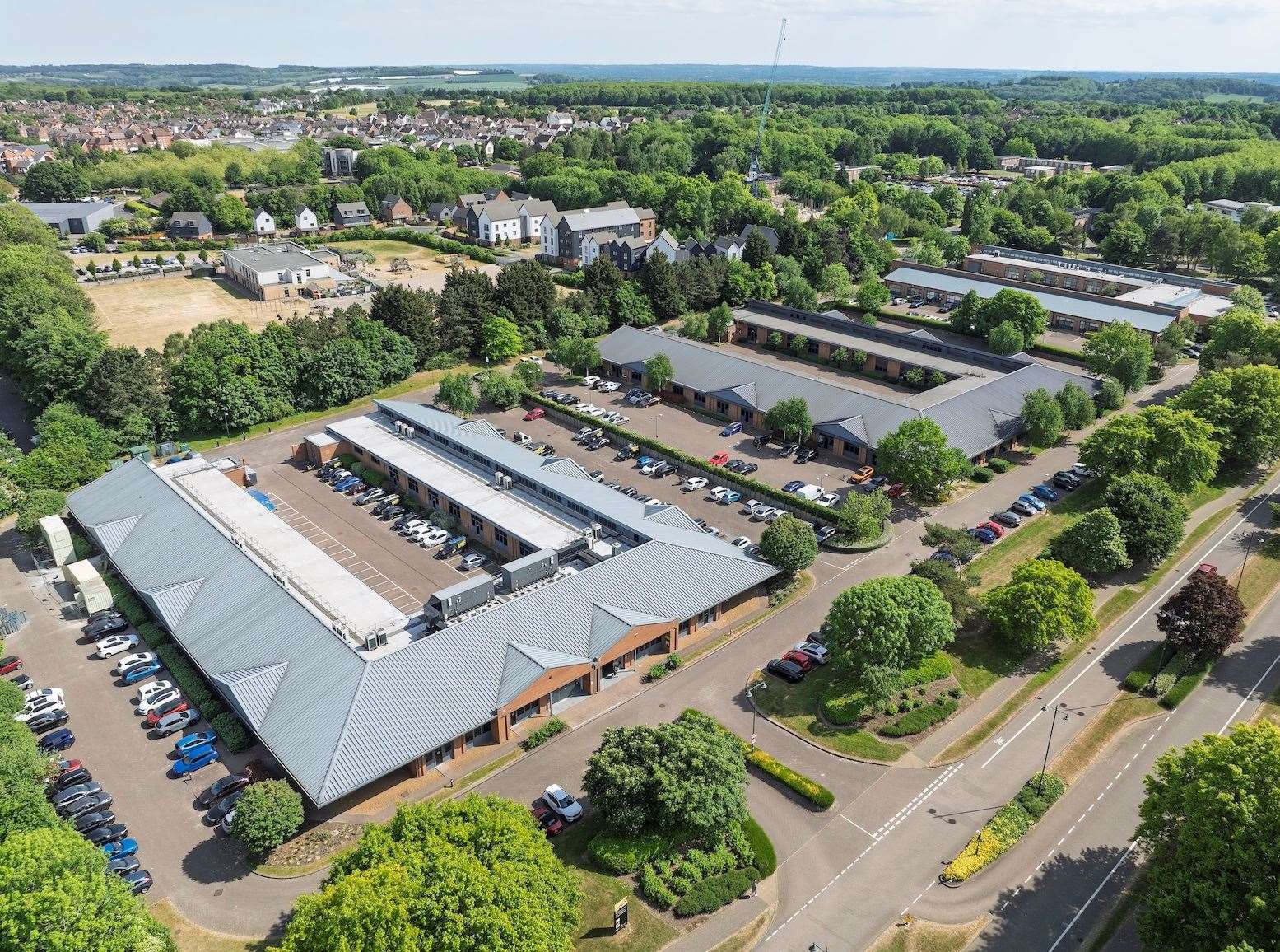 Property firm Praxis spends £6.75m on improving Kings Hill office buildings