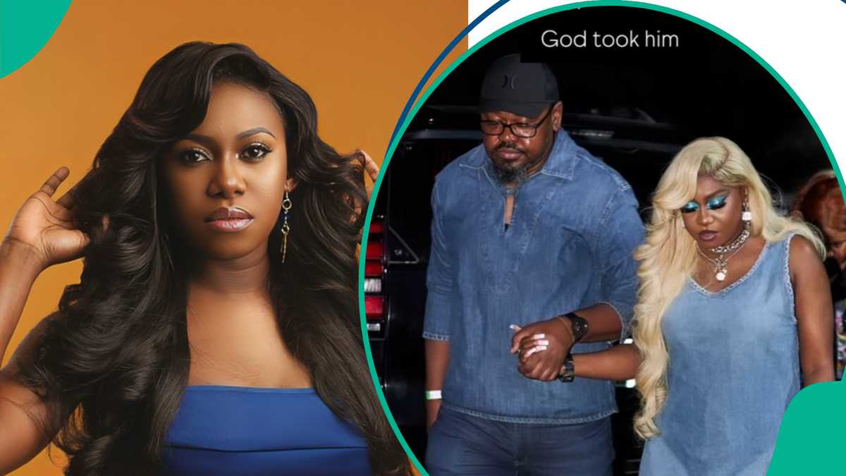 Singer Niniola tears as she loses husband, fans react online