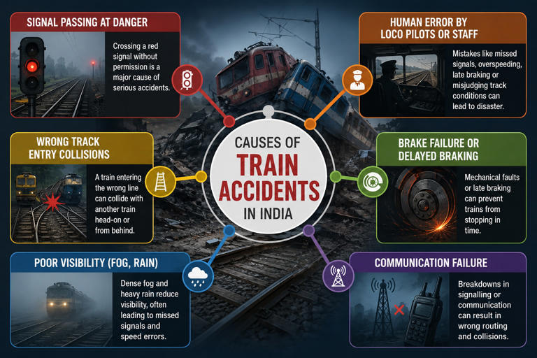 How Kavach, deployed by Indian Railways, prevents train accidents ...