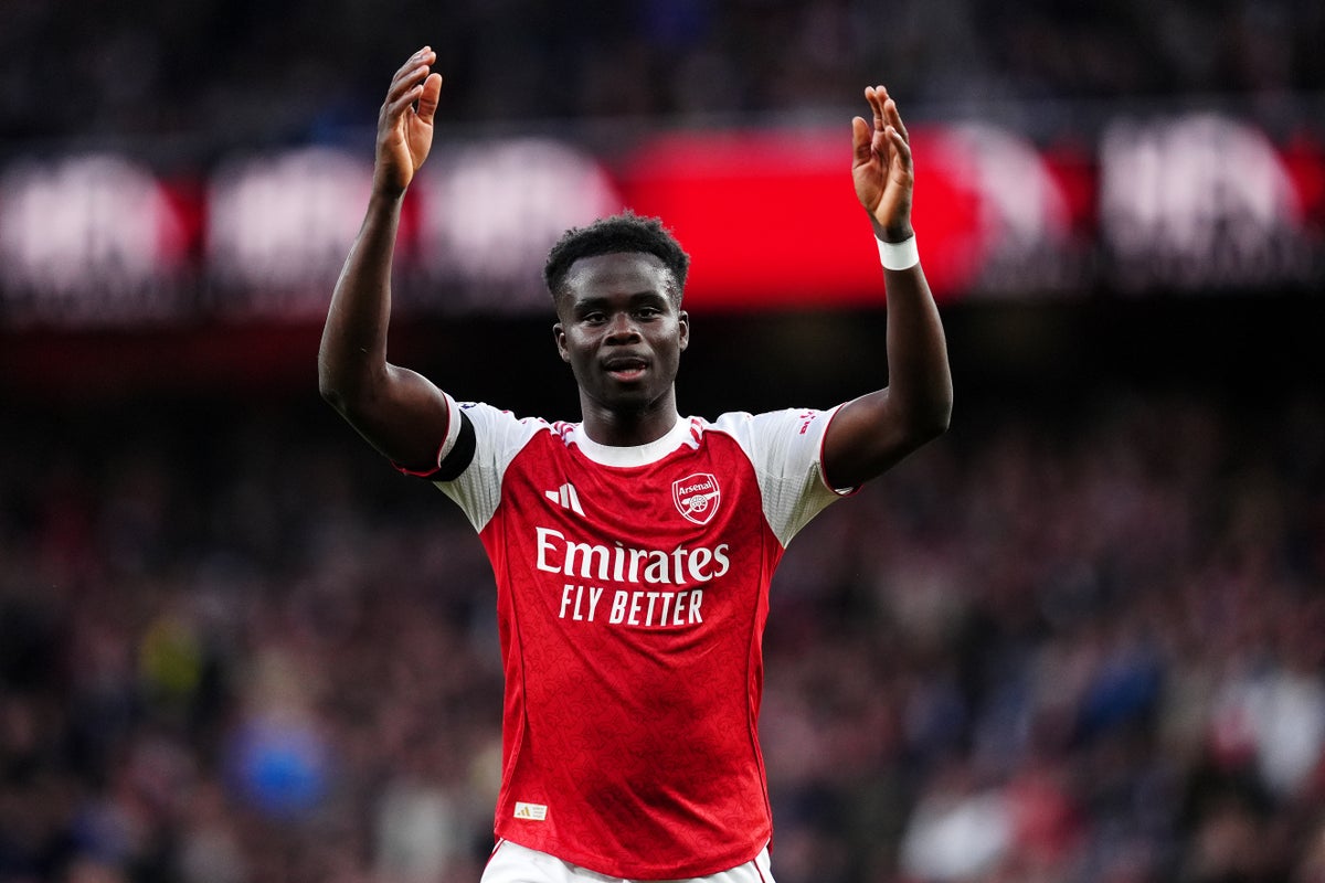 Bukayo Saka takes swipe at Arsenal critics after ending title drought