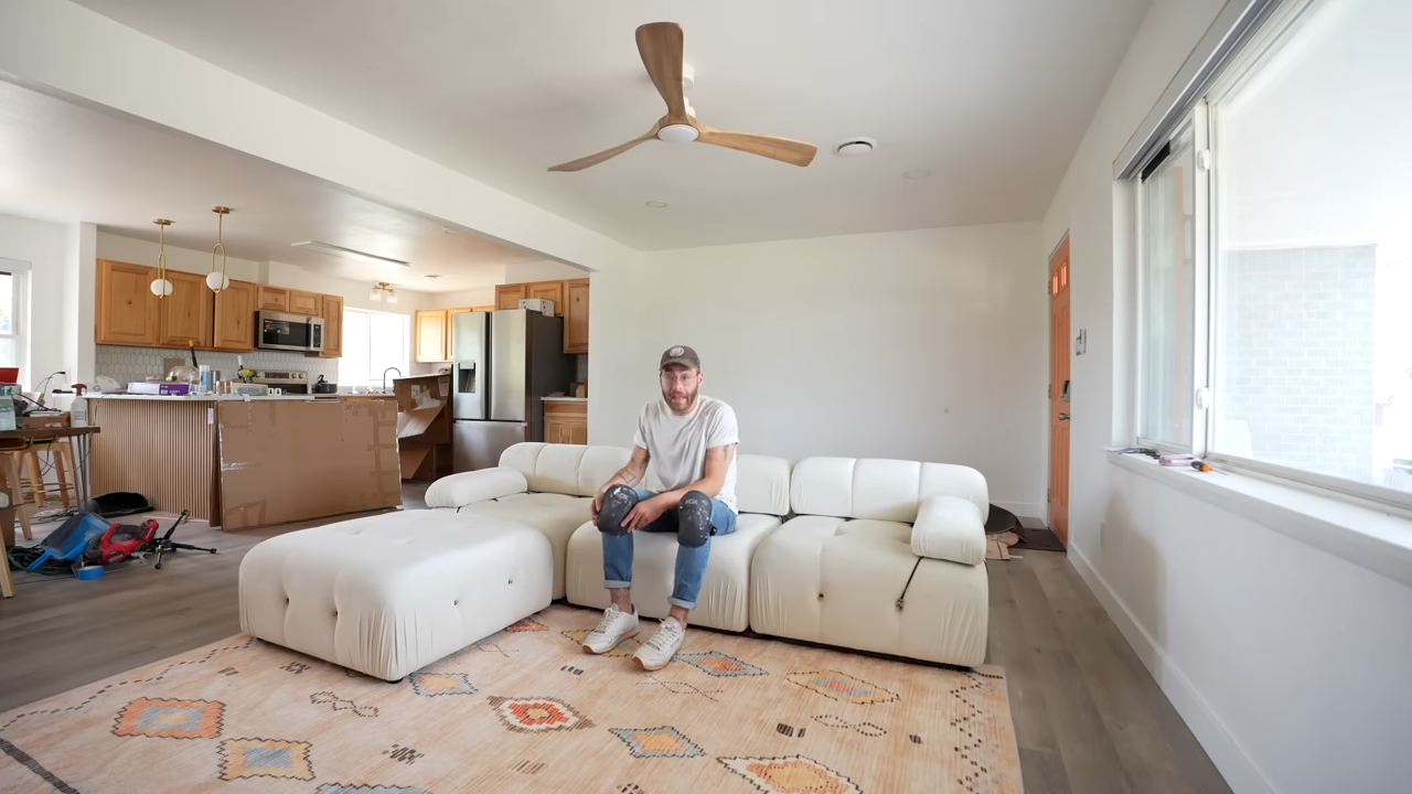I renovated my living room… my wife still has doubts