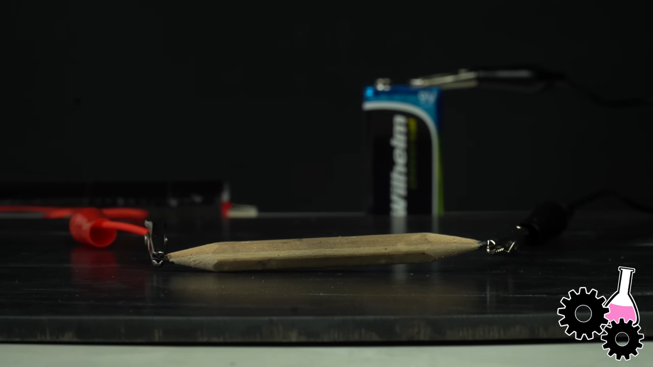 Plasma‑Effekt mit 9‑Volt‑Batterien & Bleistift – faszinierendes Physik ...