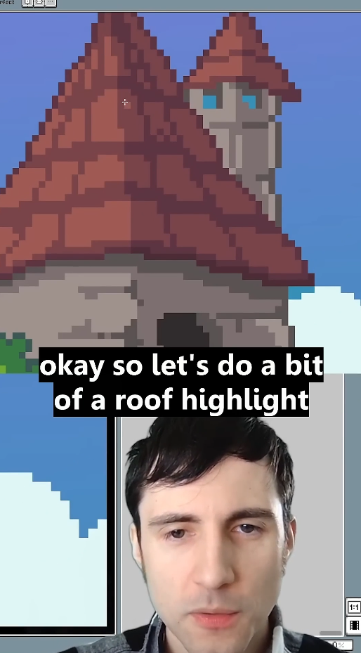 Pixel art edge highlight tips for better depth