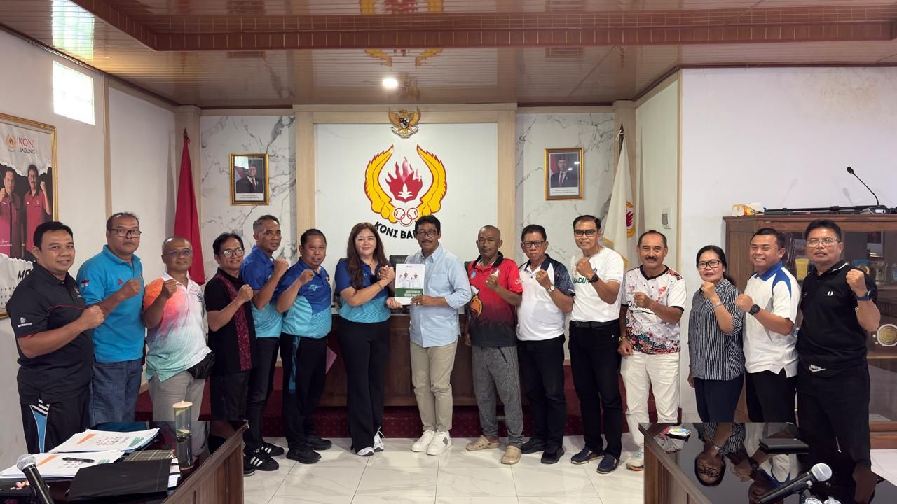 KONI Badung rampungkan evaluasi 55 cabor, fokus persiapan Porprov Bali 2027
