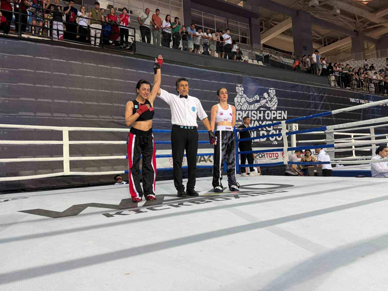 Bağcılar Belediyesi personeli Emine Arslan, kick boks Dünya Kupası ...