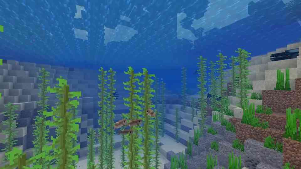 Minecraft, but eating spawns structures