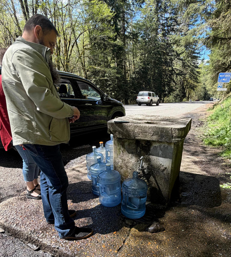 Did you know there's a secret mountain spring on the Oregon Coast Range?