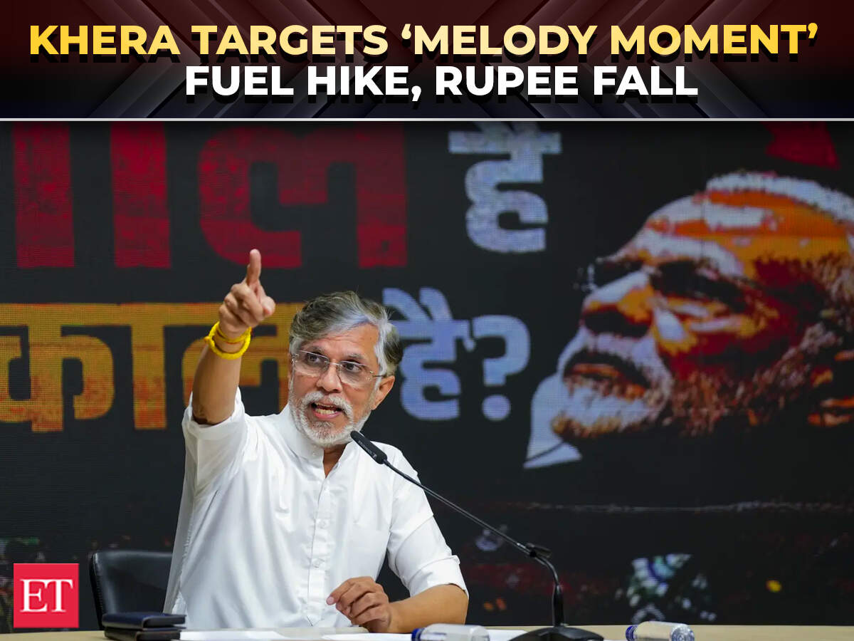 Khera takes dig at PM Modi’s ‘melody moment’; attacks over fuel prices ...