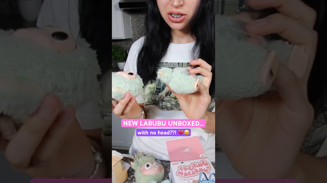 Labubu unboxing goes wrong when the toy arrives damaged