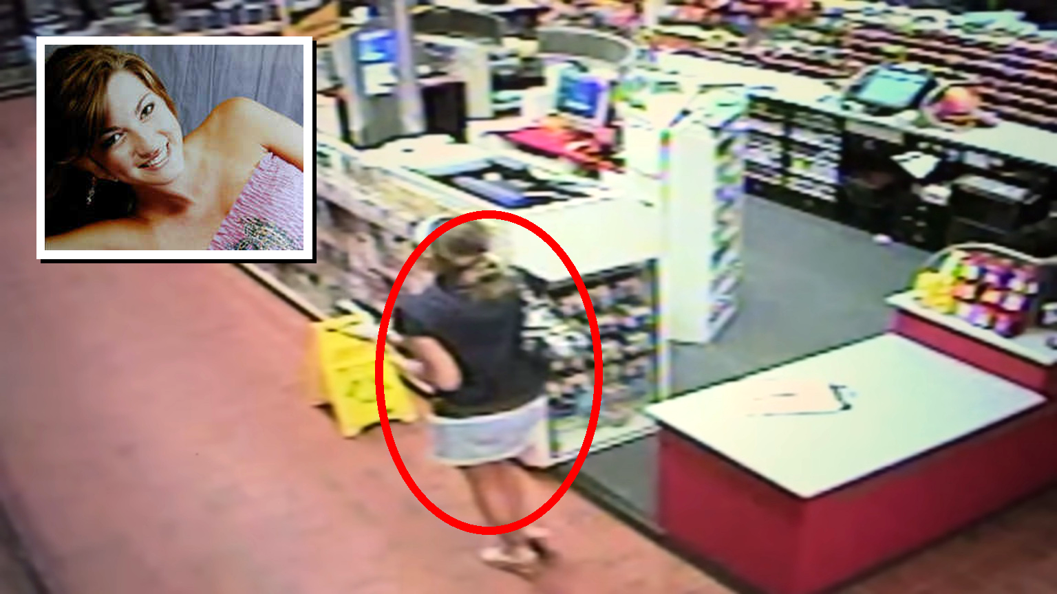This was Melanie Goodwin’s last moment caught on camera