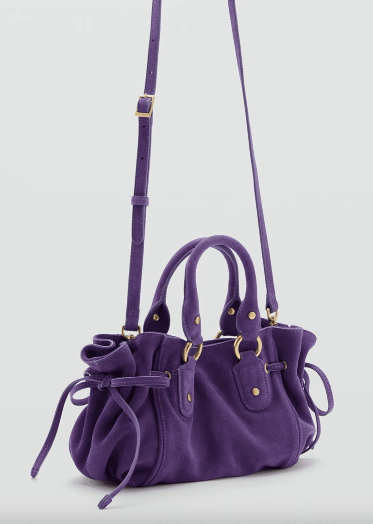 5 maneras de llevar el color morado según H&M y Mango