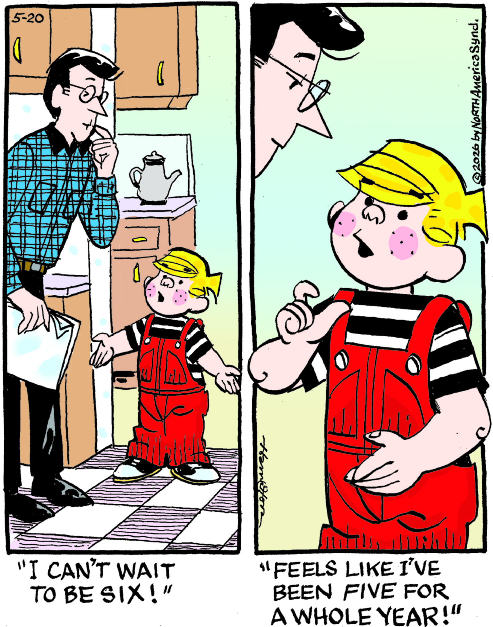 Dennis the Menace by H Ketcham, M Hamilton & R Ferdinand