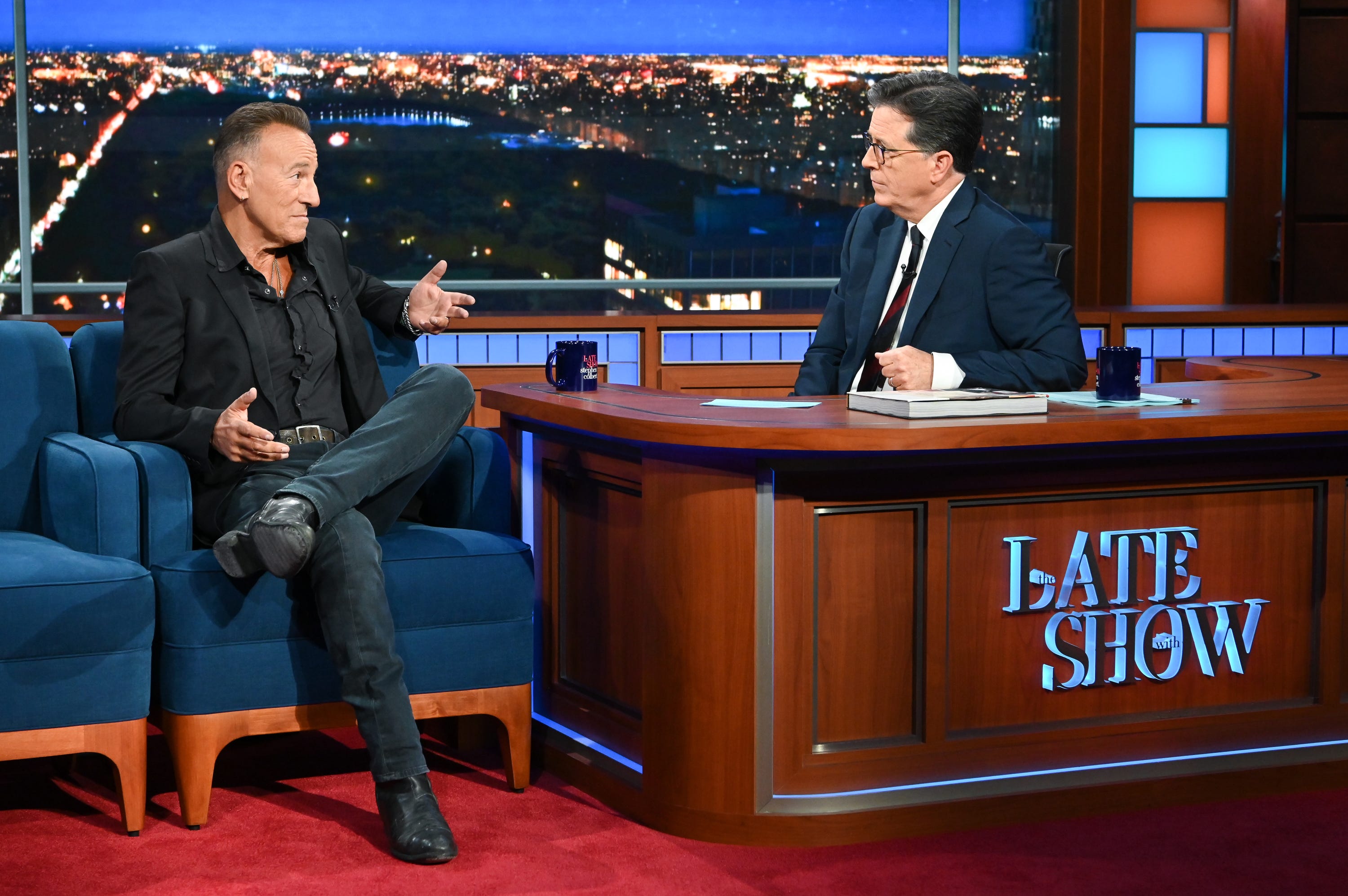 Bruce Springsteen joins Stephen Colbert in Late Show's final week