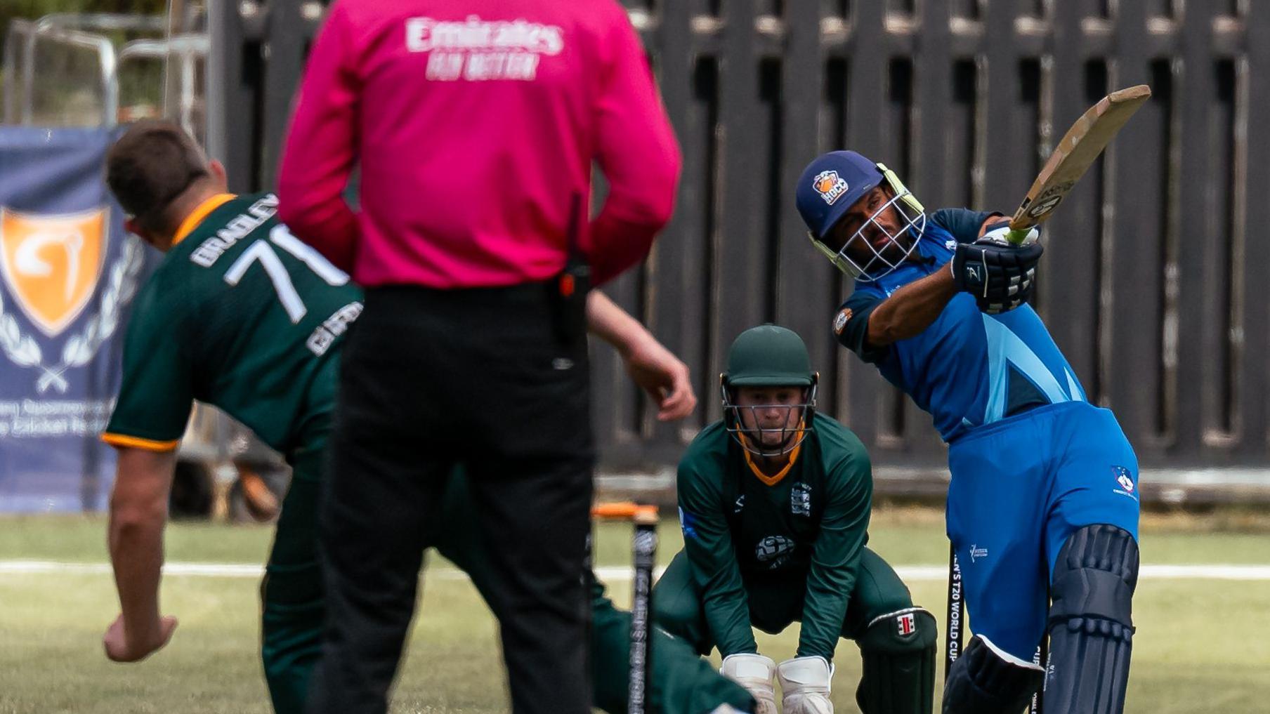 Guernsey reach 2028 T20 World Cup qualifying final