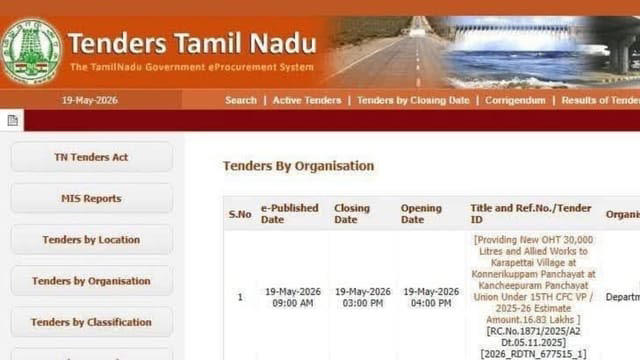 TVK scraps Rs 16.8 lakh water tank tender after DMK flags 'planned' 6 ...