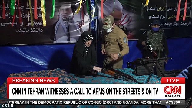 Terror as video reveals AK-47 trainings for Iranian women and children