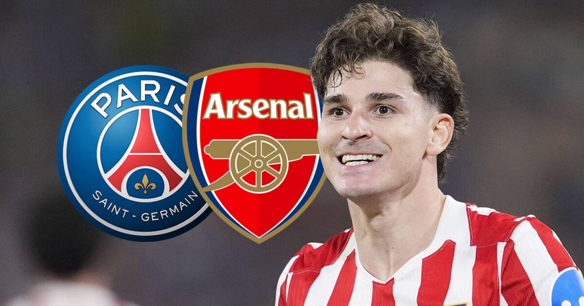 Arsenal prepare swap deal to beat PSG to Alvarez as Barcelona twist ...