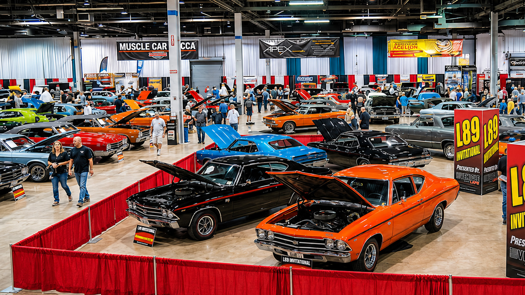 Rare Chevrolet muscle cars take over the Nationals show floor