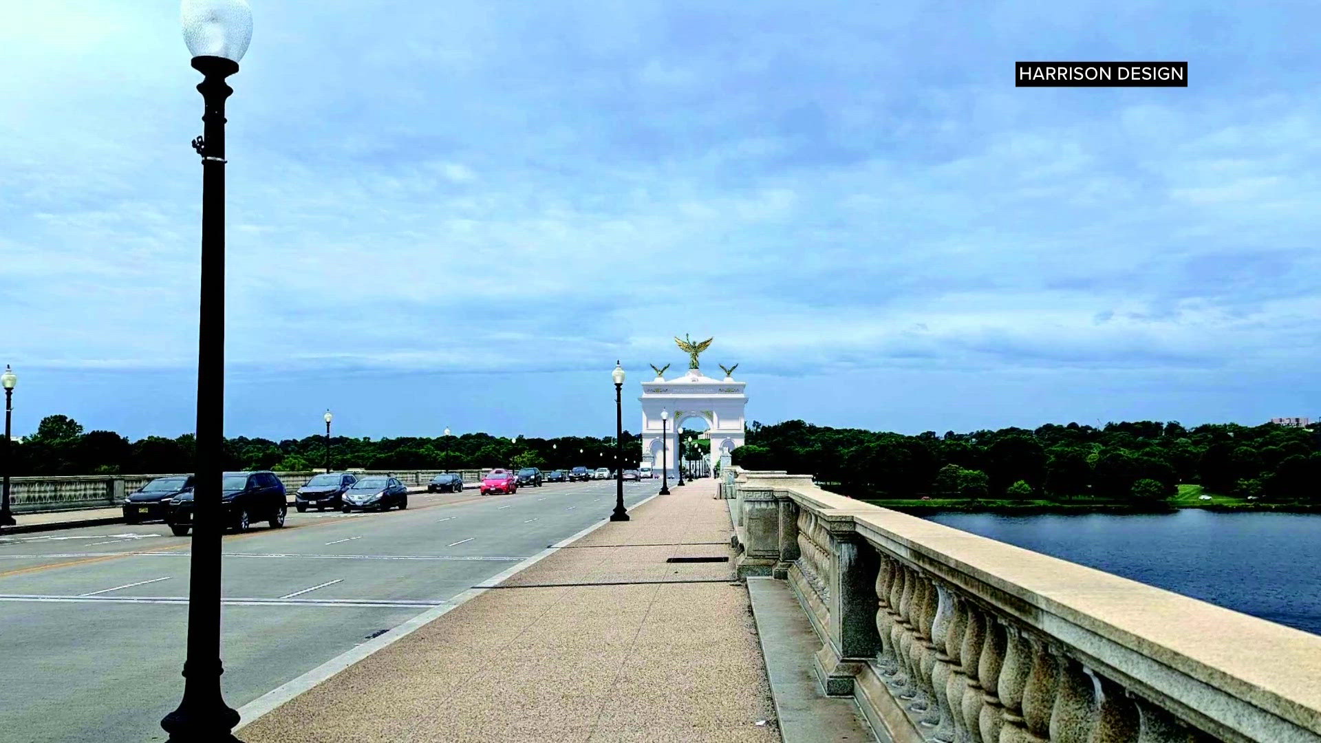 New renderings display Trump's triumphal arch plan