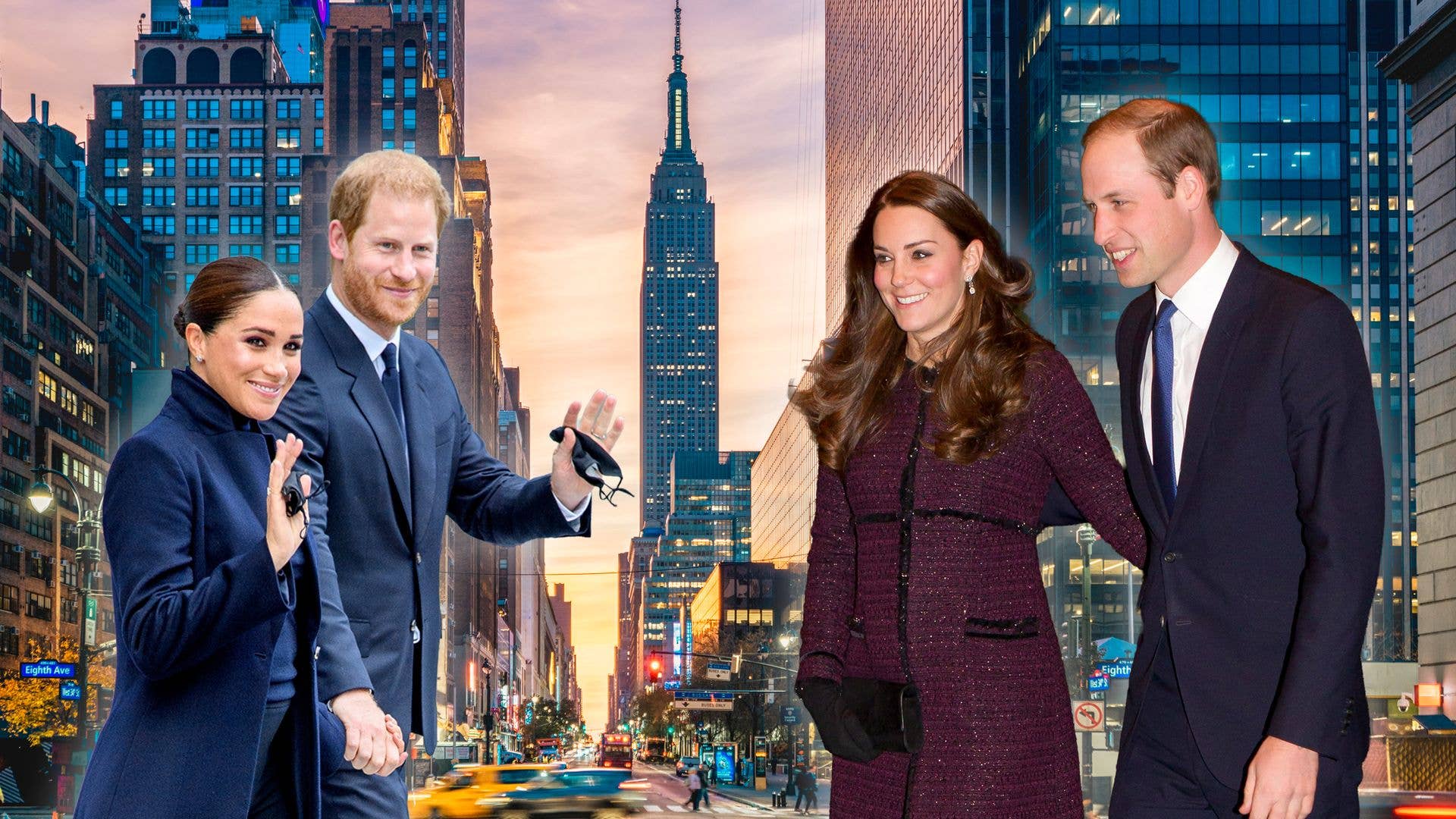 When Royals take a bite out of the Big Apple – best nostalgic photos ...