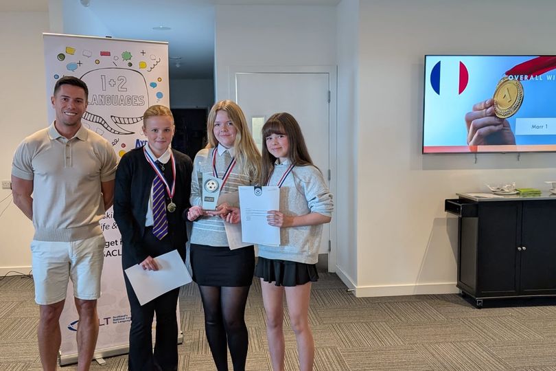 South Ayrshire secondary schools compete in modern languages football ...