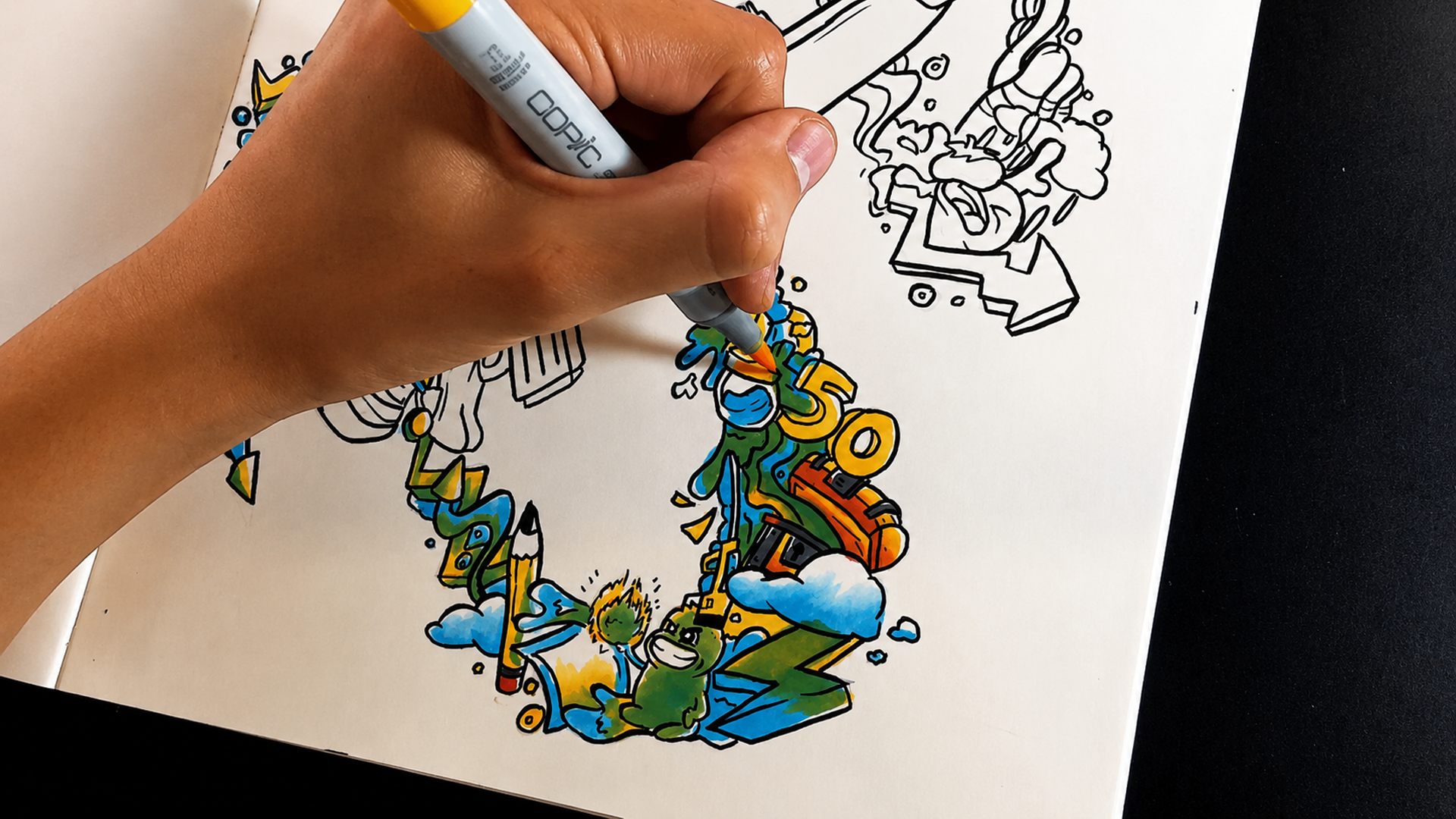 Fortnite challenge that inspires real artwork