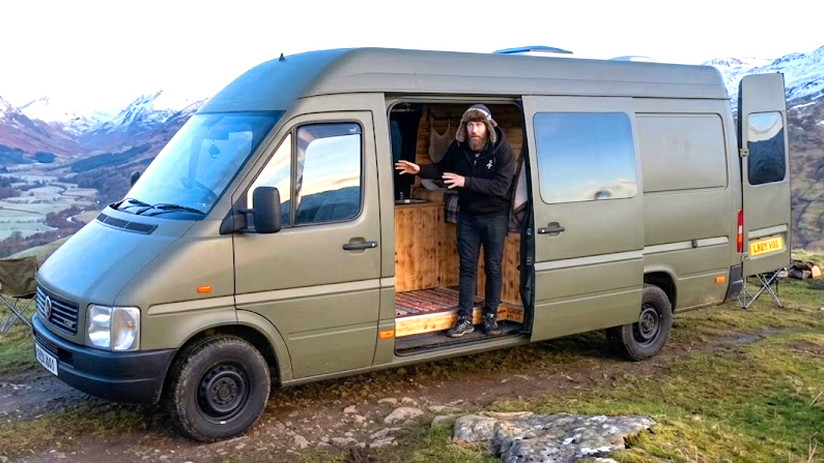 This VW LT35 camper proves van life can start on a small budget
