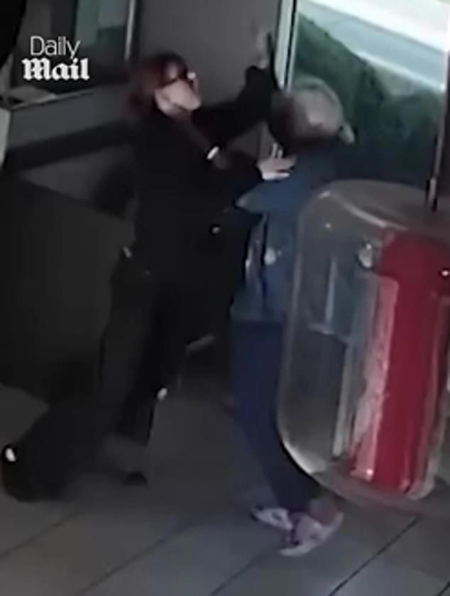 Raging elderly woman, 75, dies of heart attack after violently ...