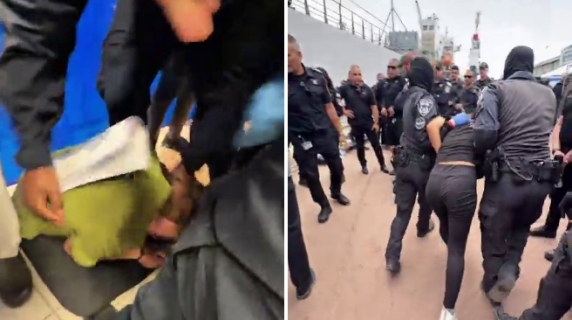 Il video degli attivisti della Flotilla bendati e in ginocchio, Ben ...