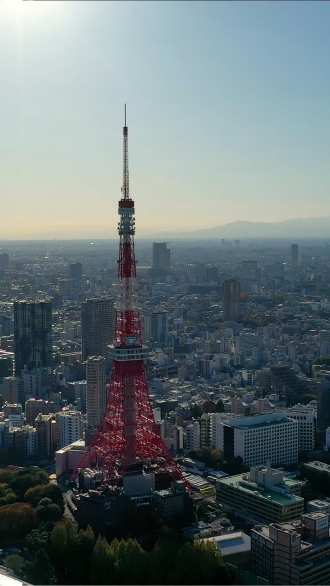 Tokyo Tower: Drone tour of the icon of Japan's capital