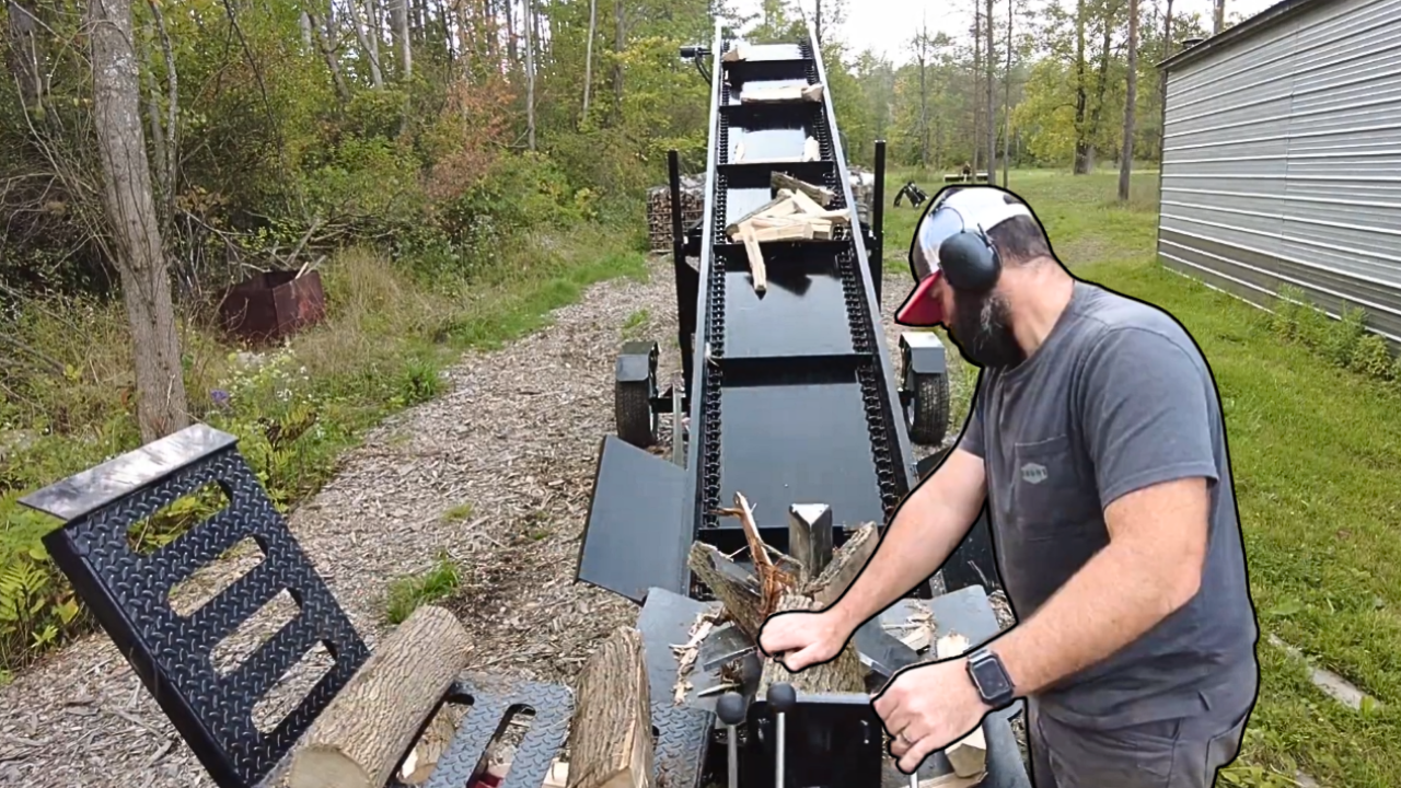 F350 Firewood Load Test Bed Capacity