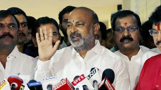 Bandi Sanjay says BRS running 'fake media factory' over his son's POCSO ...